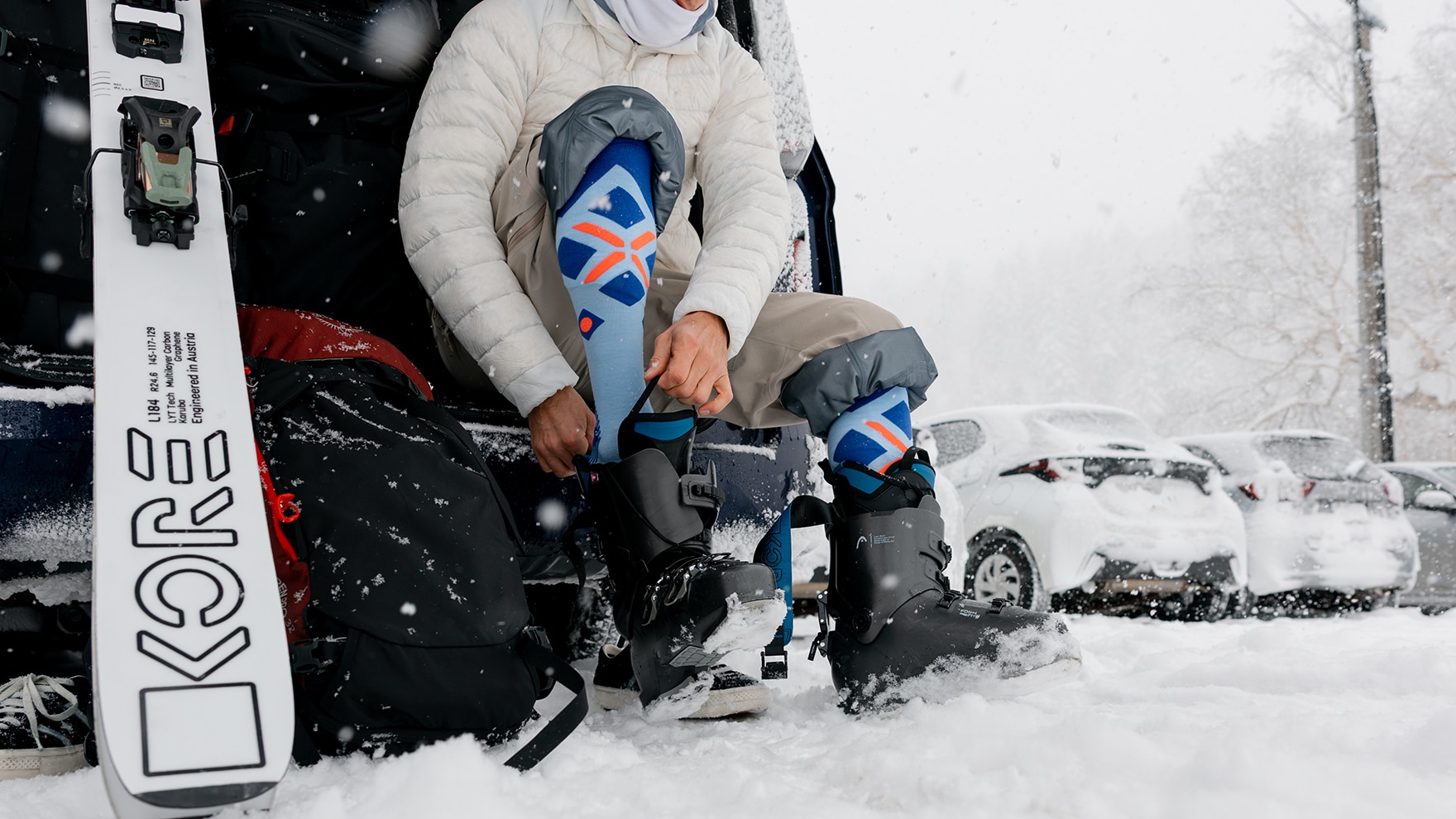 Gewinne 1 von 3 Paar Kompressionssocken von STOX Energy Socks - Bergwelten