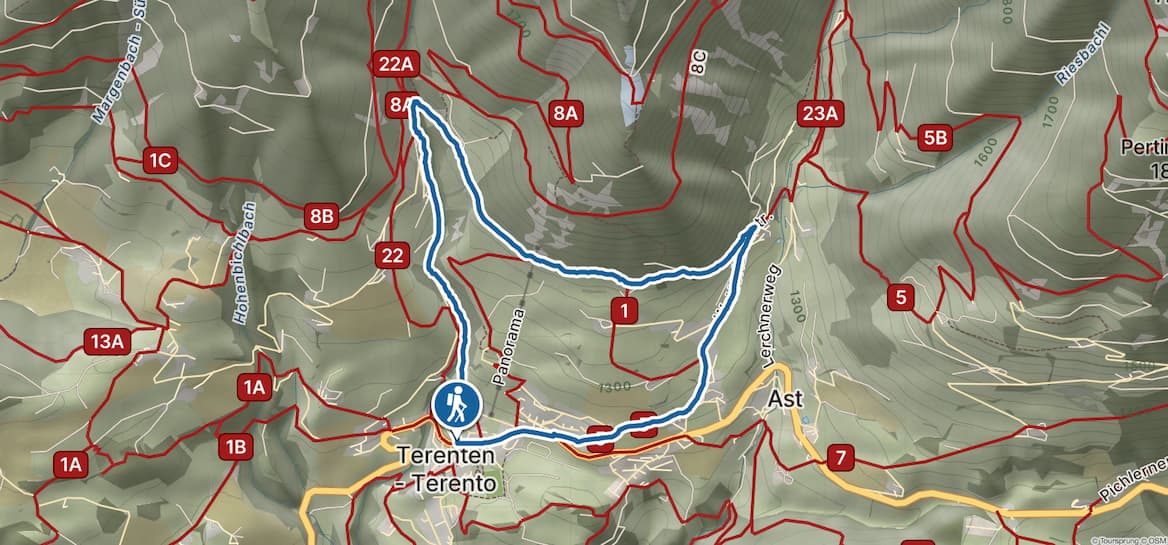 Wandern: Rundwanderung zu den Erdpyramiden von Terenten - 2:15 h - 5 km ...