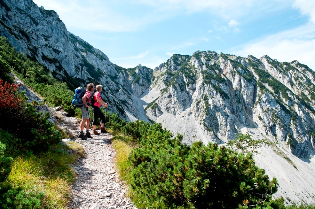Wanderung auf das Reichenhaller Haus und den Hochstaufen ab Adlgaß bei ...