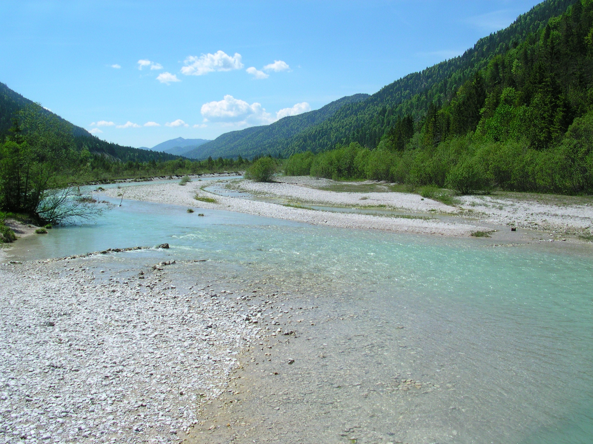 Sonstige: Kajak- und Kanutour Isar, Etappe 3: Krün/Wallgau bis Vorderiß ...